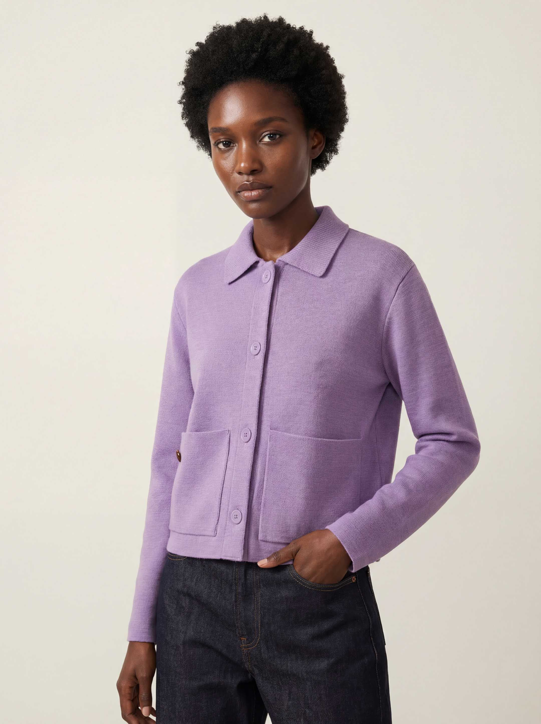 The Chore Jacket - Lupin Lilac – Sheep Inc