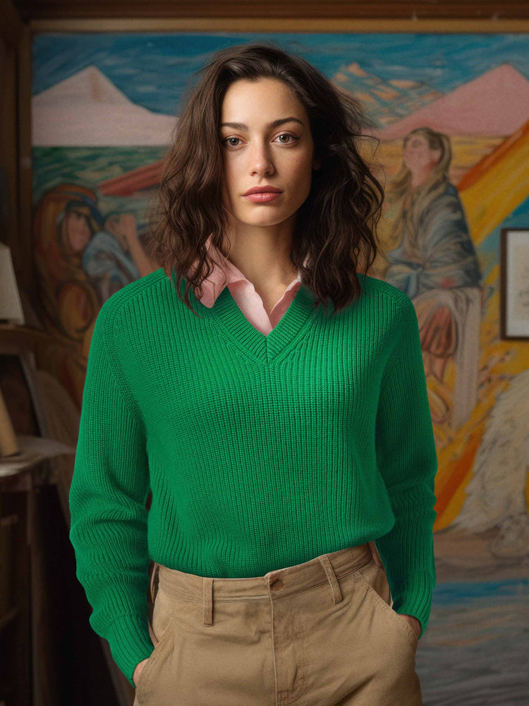 Women's Merino Wool V Necks | Sheep Inc.