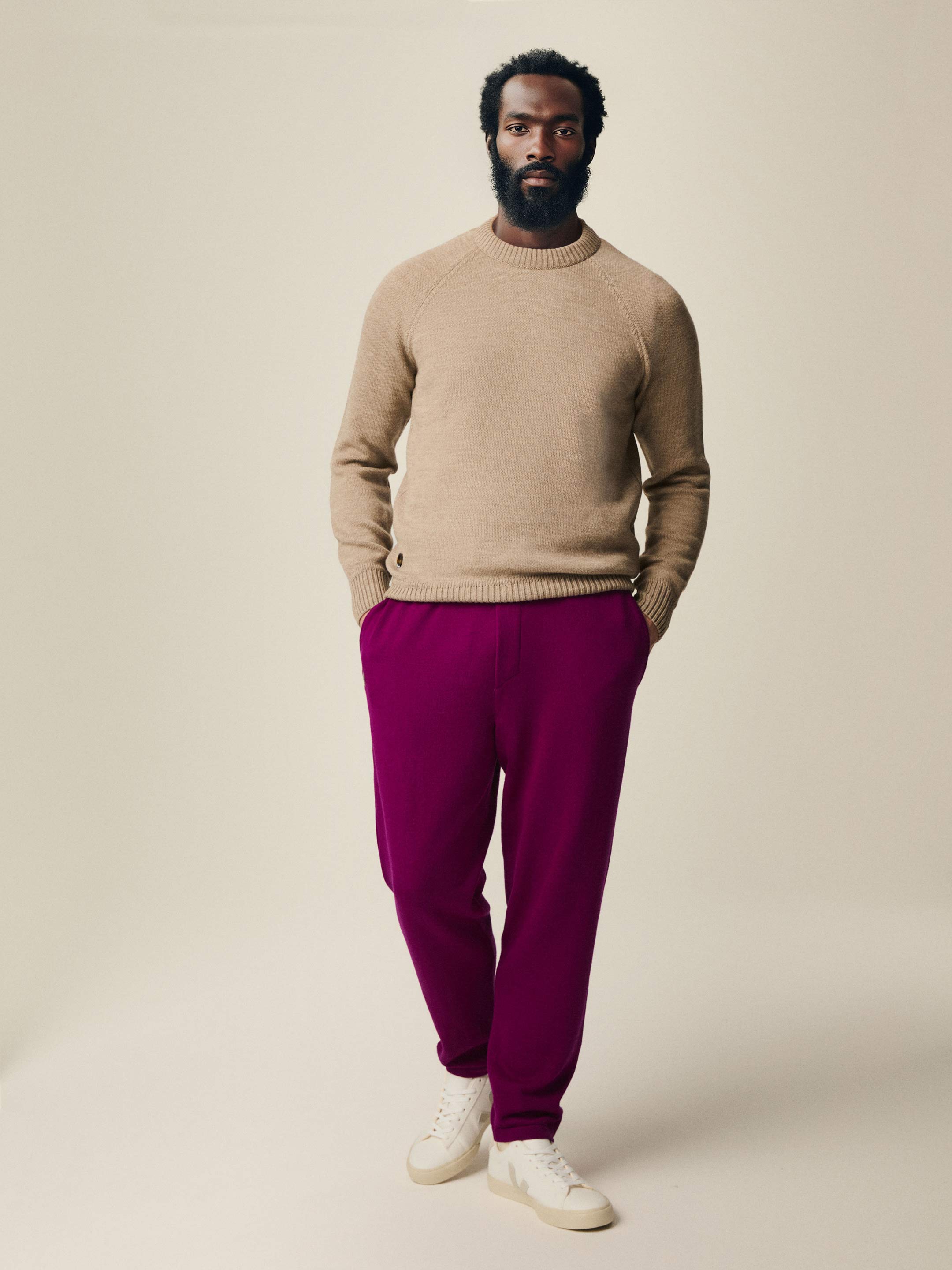 Royal Purple Merino Wool Flow Jogger - Unisex - Sheep Inc