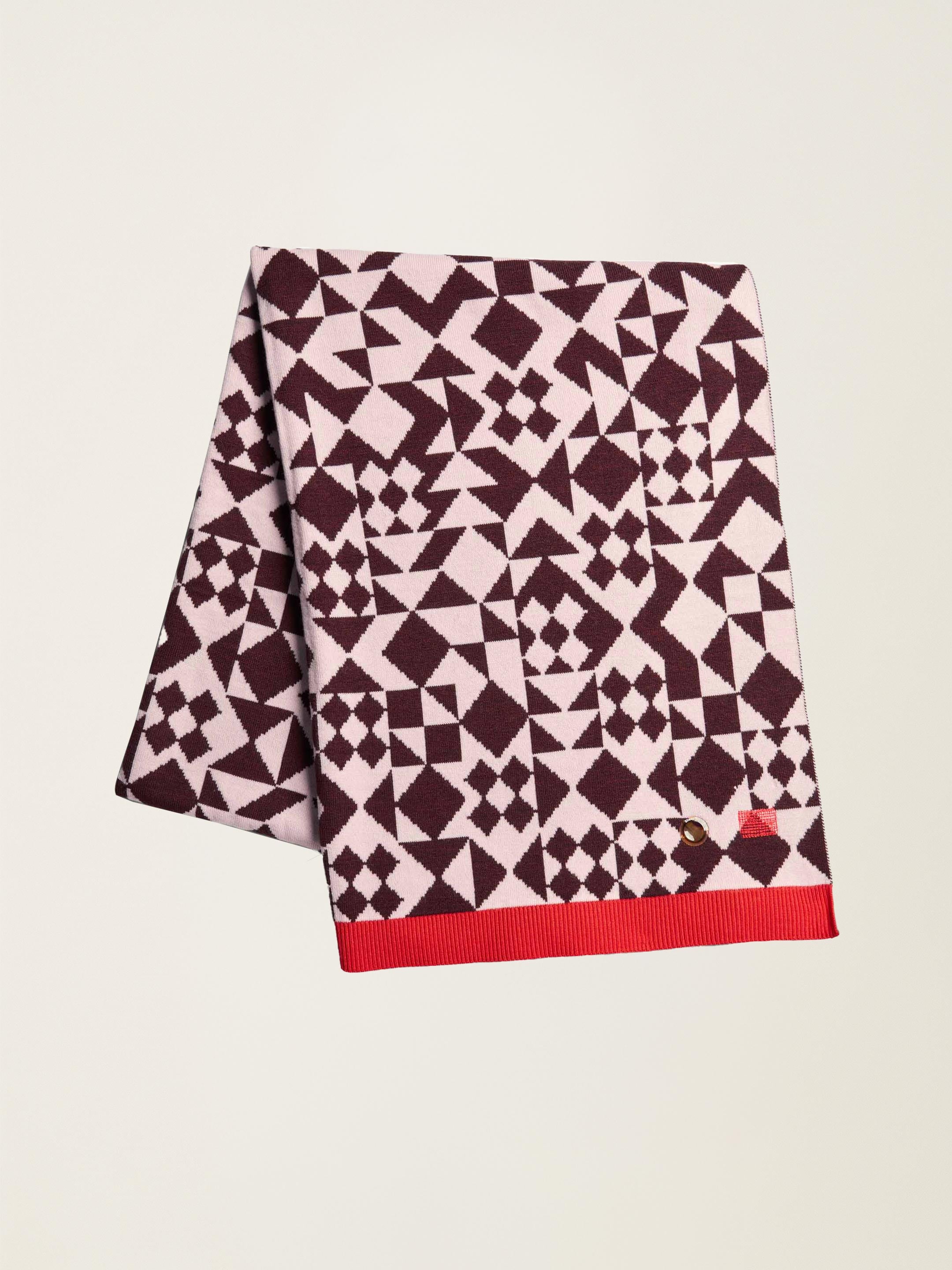 Konini Burgundy Merino Wool Wrap - Men's/Women's - Sheep Inc